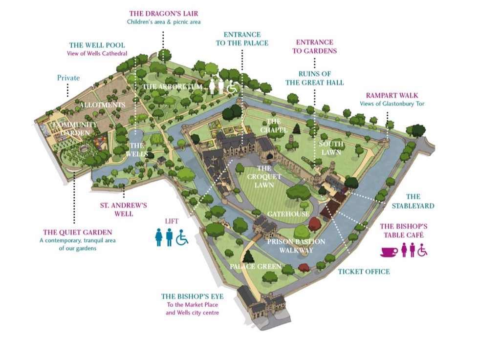 Visit The Bishop's Palace, Wells