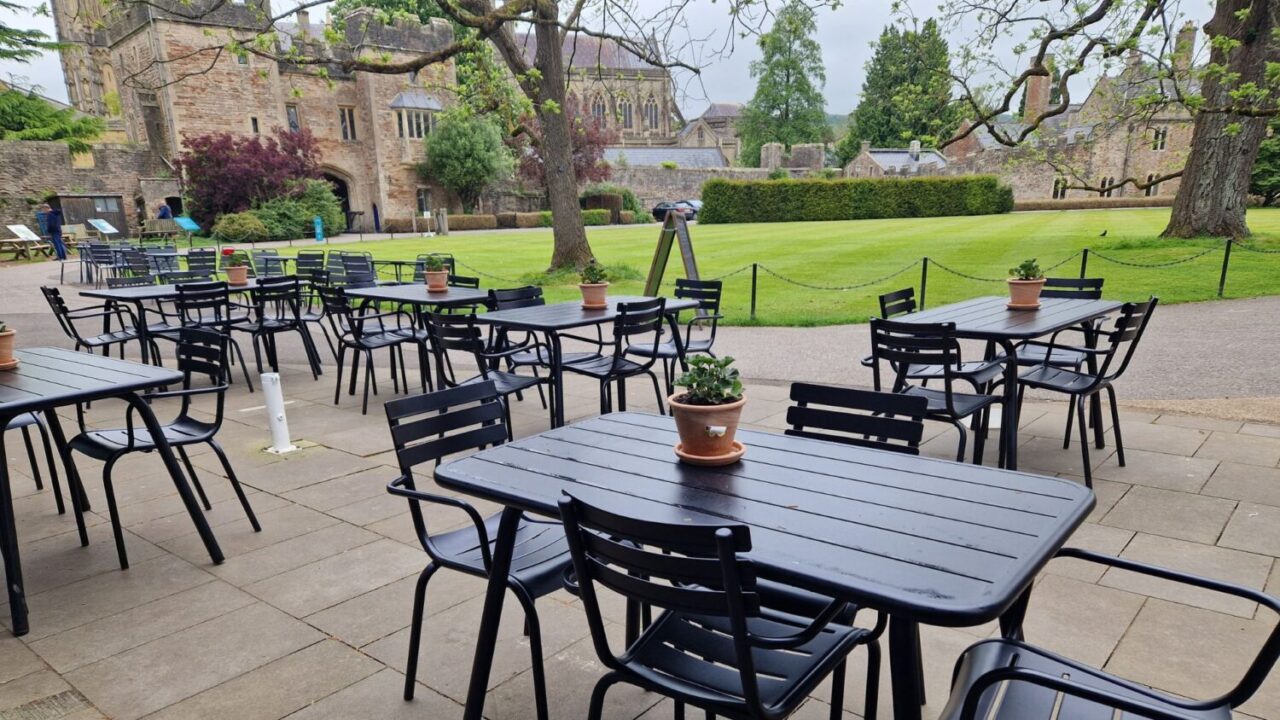 Bishop's Table Café at The Bishop's Palace, Wells