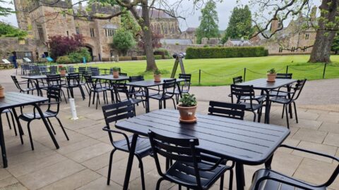 Bishop's Table Café at The Bishop's Palace, Wells