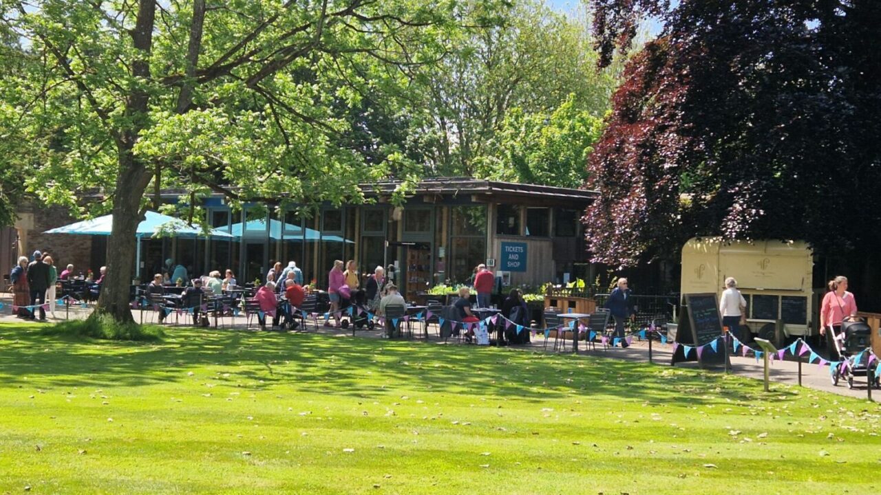 Bishop's Table Café at The Bishop's Palace, Wells