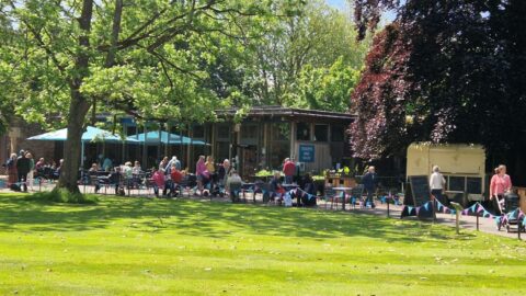 Bishop's Table Café at The Bishop's Palace, Wells