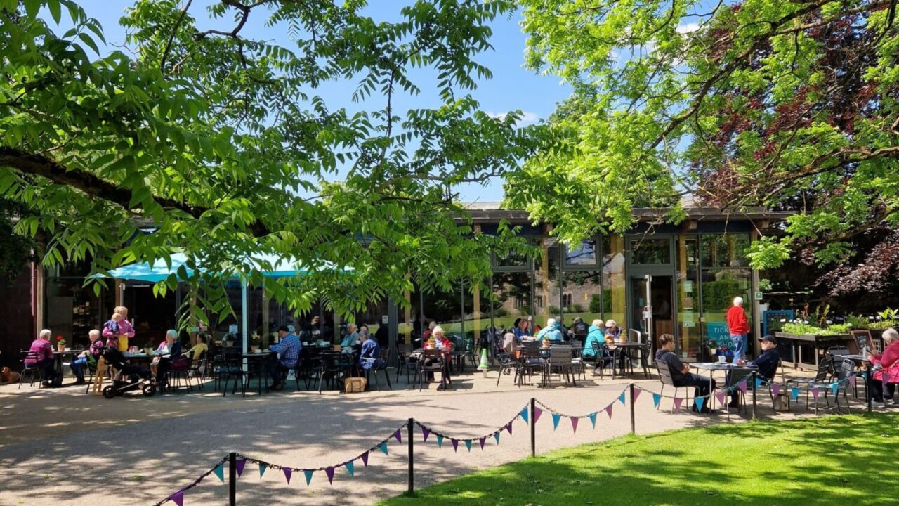 Bishop's Table Café at The Bishop's Palace, Wells