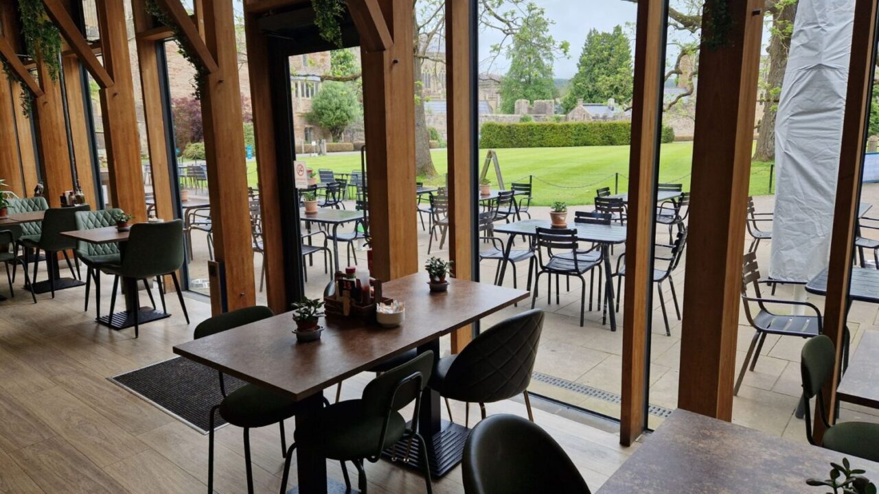 Bishop's Table Café at The Bishop's Palace, Wells