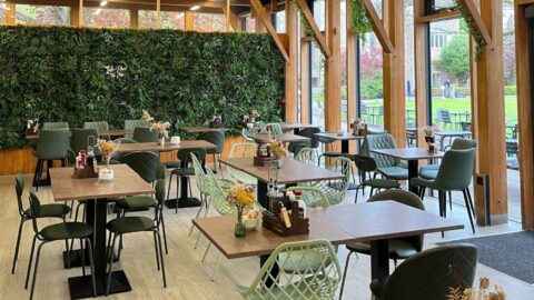 Bishop's Table Café at The Bishop's Palace, Wells